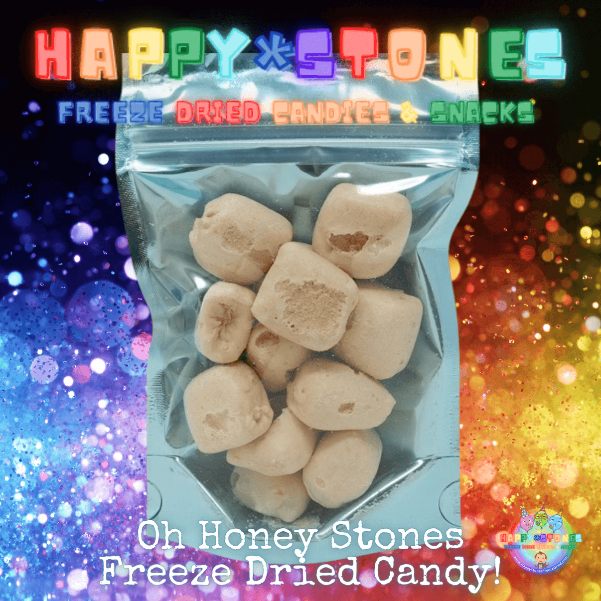 Freeze Dried Candy | OH HONEY STONES – Happy Stones Freeze Dried